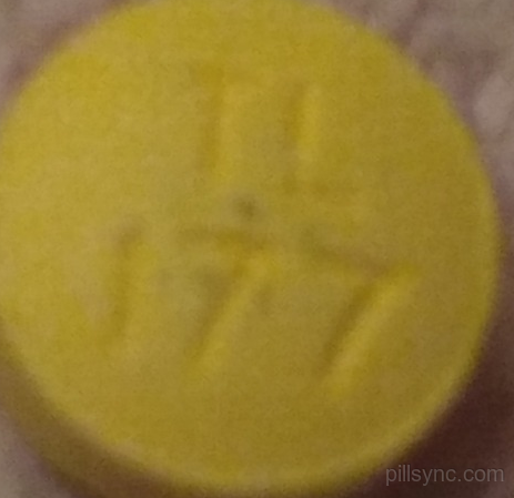 ROUND YELLOW TL 177 - cyclobenzaprine hydrochloride tablet Pill Images