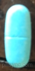 oval blue C25 - Pill Images