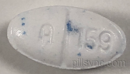 oval white A 159 - Phentermine Hydrochloride 37.5 mg Pill Images
